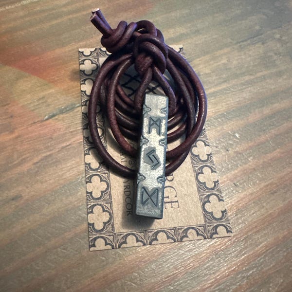 Personal Rune Casting & Rustic Forged Totem - Etsy