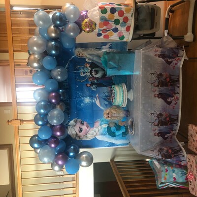 Frozen Elsa Number for Birthday Party - Etsy