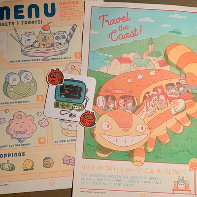 MEGA GREG Risograph Print - Etsy