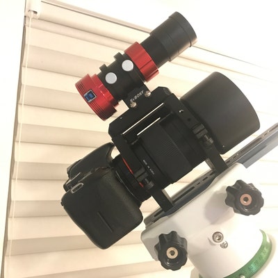 Astrodymium Ring System With ZWO EAF Bracket & ASIAIR Mount for Rokinon ...