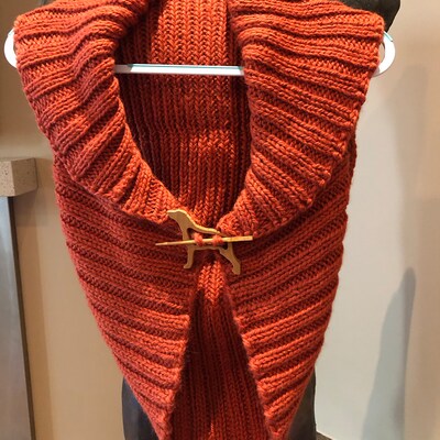 Wooden Shawl Pin, Wood Brooch, Wood Scarf Pin, Women Gift, Baby Girl ...