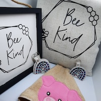 Bee Kind Bee You Bundle SVG PNG Files for Cutting Machines, Digital ...