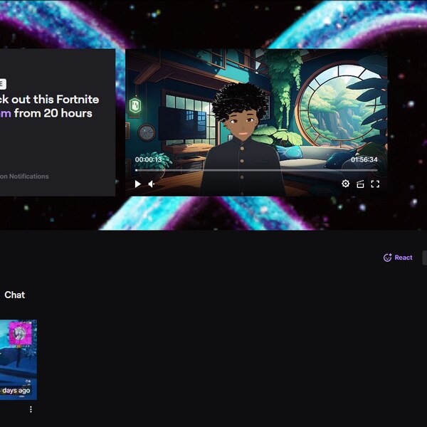 Animated Stream Screen Cozy Game Zone Looped Vtuber Background Twitch ...