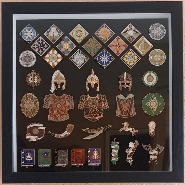 Finrod Felagund Sigil Enamel Pin the Silmarillion Lord of the Rings - Etsy