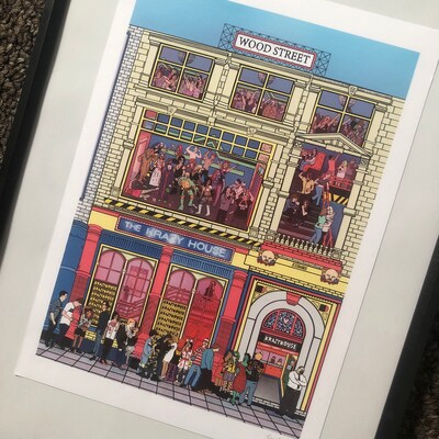 The Swan Inn Liverpool Digital Print Artwork - Etsy