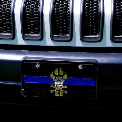 K9 Unit, Police Dog License Plate Brand New - Etsy