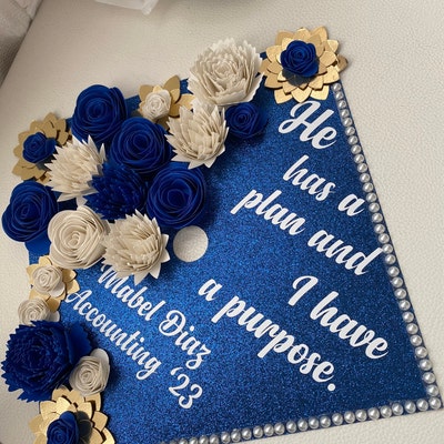 Graduation Cap Decor Graduation Cap Topper Class 2022 - Etsy