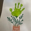 Handprint First Day of School Poem, Back to School Handprint Art ...