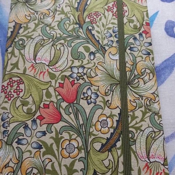 Violet & Columbine Handmade Box • William Morris Print • Fabric Covered ...