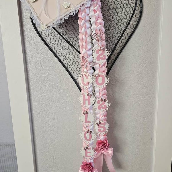Double Ribbon Graduation Lei 2026 Personalized / Sash - Etsy