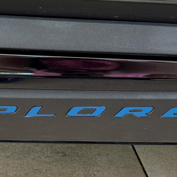 2019-2021 Custom Grill Letter Inserts for Front Grill 1/16 ABS Plastic ...