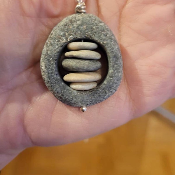 Long Shaped Sea Rock Wall Hooks Decorative.set of 5 Natural Beach Stone ...