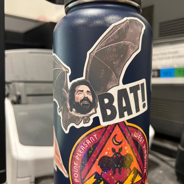 What We Do in the Shadows Vinyl Sticker or Magnet Laszlo bat - Etsy