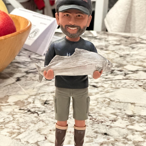 Custom Fishing Expert Bobblehead,fisherman Bobblehead,fisherman ...