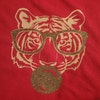 Tiger Svg, Tiger With Glasses Bubble Gum, Cricut, Funny Wild Animal ...