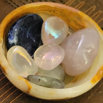 4 Small Onyx Dish Banded Onyx Crystal Dish - Etsy