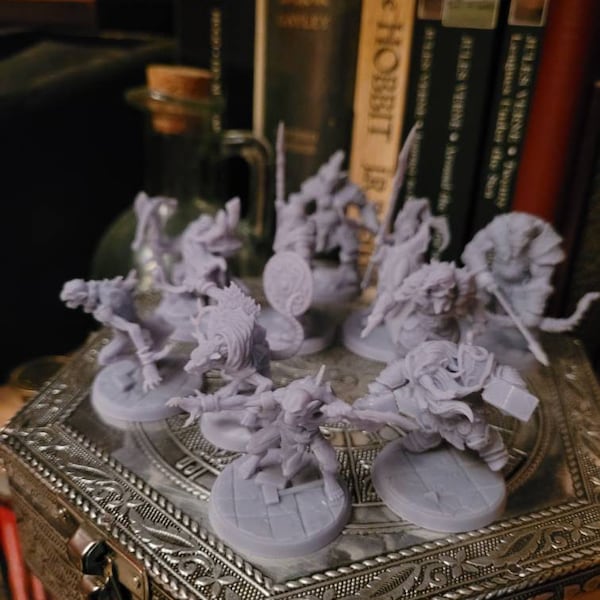 Box of Minis - Dnd, Dungeons and Dragons, Tabletop Gaming, Miniature ...