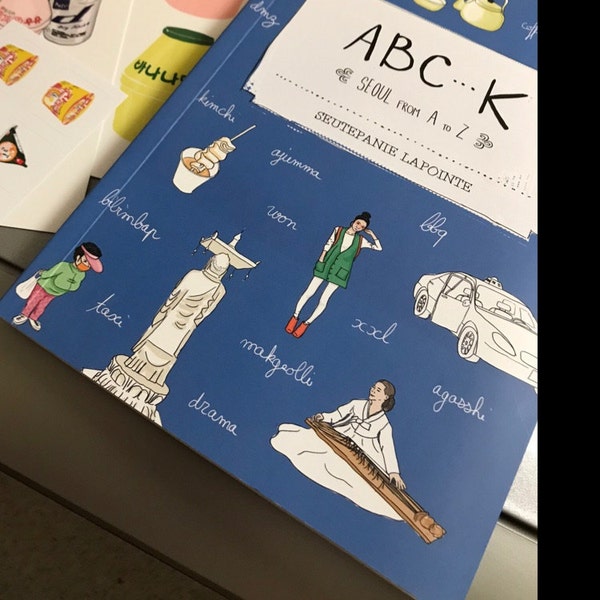 Seoul Illustrated Book - ENGLISH - Etsy