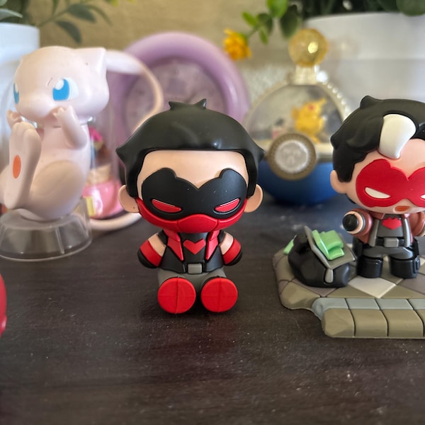 PRESALE!!! Red Hood and Nightwing Mini Figures - Etsy