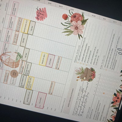 Manifestation Journal, 369 Manifest Journal, Self Care Planner, Digital ...