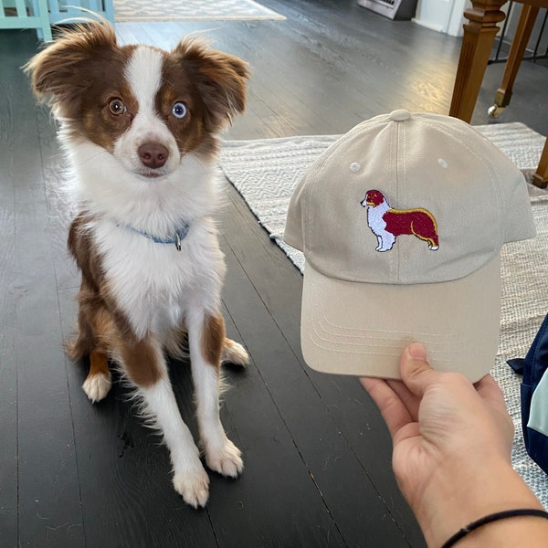 Australian Shepherd Baseball Hat, Trucker Cap,aussie Cap for Boy or ...