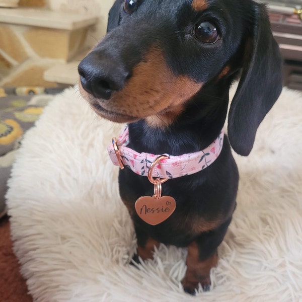 Heart Design Heart Lock Stainless Steel Heart Pet ID Tag, Dog Tag, Cat ...