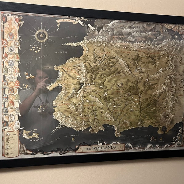 A New Wheel of Time Map - Etsy