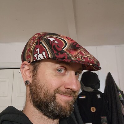 Plaid Wool Flat Jeff Cap Ivy Driving Cap Custom Handmade - Etsy