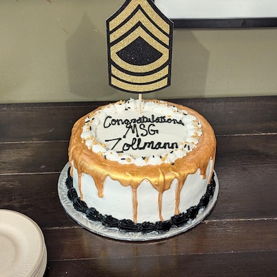 Army Rank Cake Topper, Army Rank Centerpiece, Army Promotion Cake ...