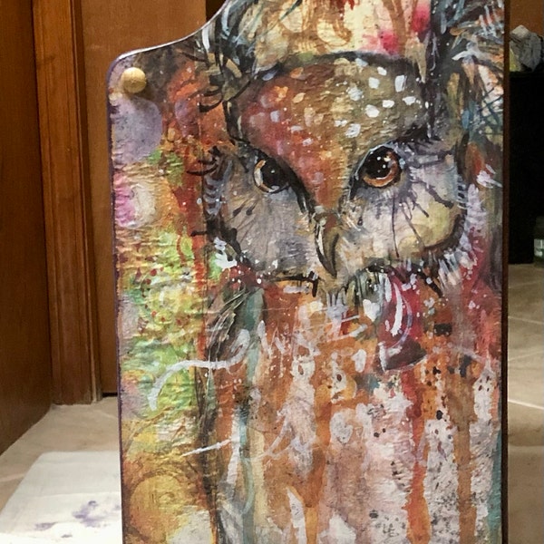 Roycycled the Owl Decoupage Paper • Industrial • Vintage • Junk Journal ...