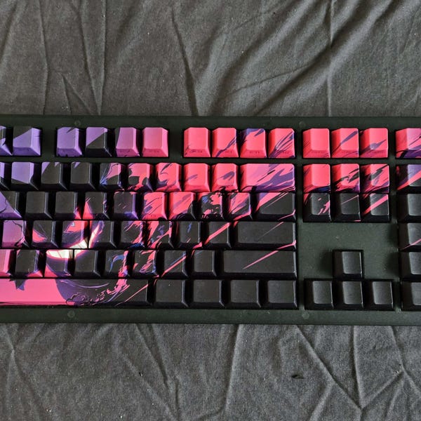 Fully Transparent Keycaps Set, Mechanical Keyboard Keycaps Set, Gaming ...