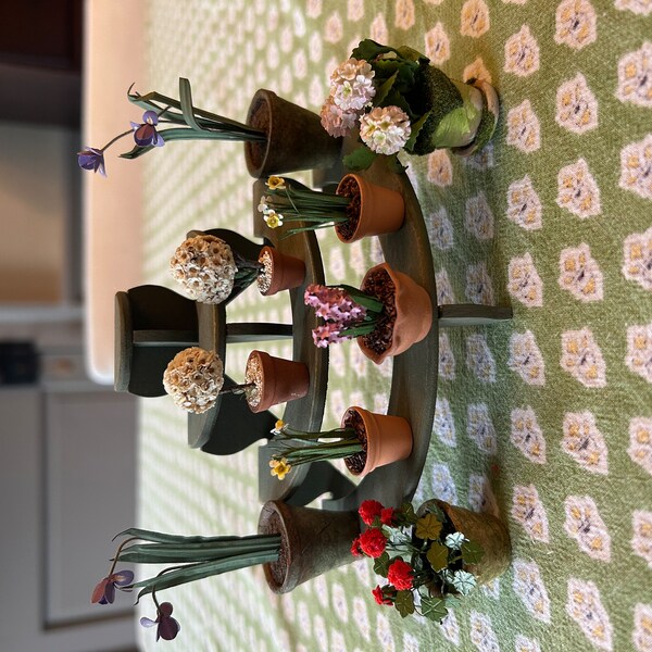 Miniature Quilt Rack, Dollhouse Quilt, Dollhouse Blanket Rack ...