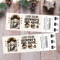 Printable Girls Aloud Show 2024 Tour Digital Tickets, Editable Music ...