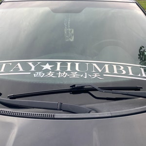 Neck Breaker Windshield Decal Car Sticker Banner JDM Vinyl - Etsy