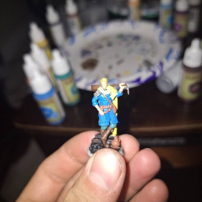 Sandstorm Chief Miniature Warrior Mini Dungeons and Dragons Mini RPG ...