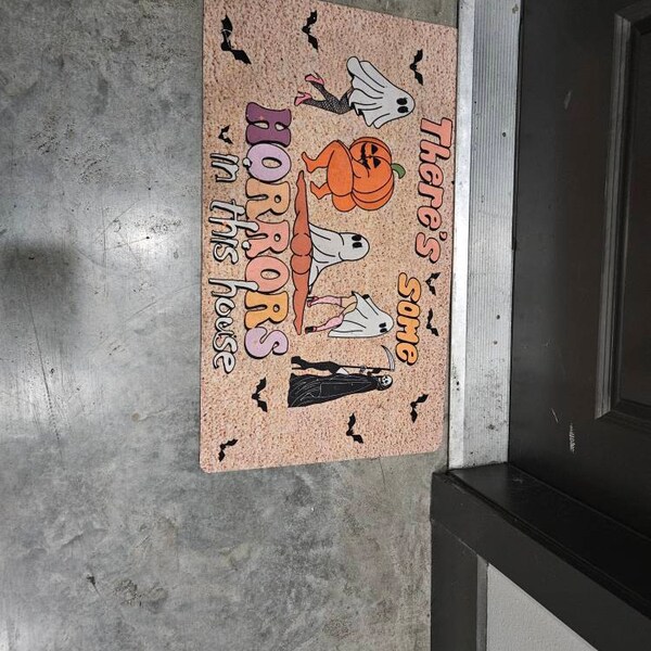 In This House We Love Trump Doormat, Trump 2024 Printed Polyester ...