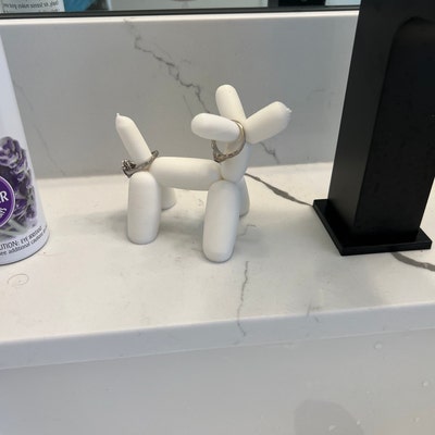 Balloon Animal Dog Ring Holder Unique Ring Stand for Ring Display 3D ...