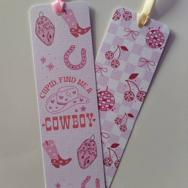 Cowboy Romance Bookmark | Cowgirl Western Bookmark | Book Lovers ...
