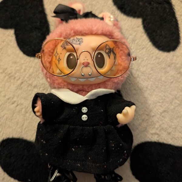 DIY Labubu Hoodie Sewing Kit With Pattern Instructions Doll Clothes ...