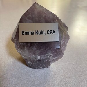 Custom Engraved 1x3 Plate adhesive Back Personalized - Etsy