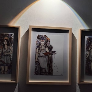 Loki Loke Hand Signed Print Norse Mythology - Etsy