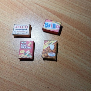 Miniature Food Mc Donalds Menu Template PRINTABLE File DOWNLOAD Digital ...