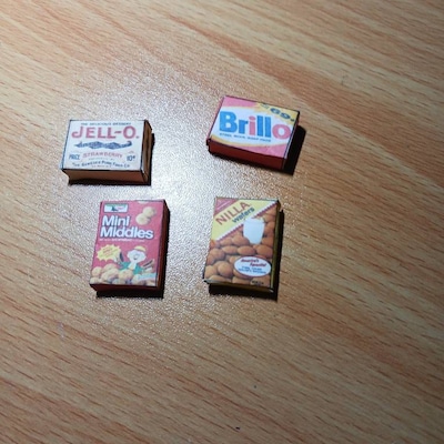 Miniature Food Mc Donalds Menu Template PRINTABLE File DOWNLOAD Digital ...