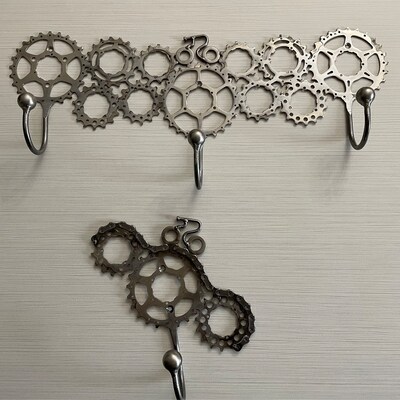 Bicycle Art, Cycle Tandem Stainless Steel Metal Key Ring, Cycle Key ...