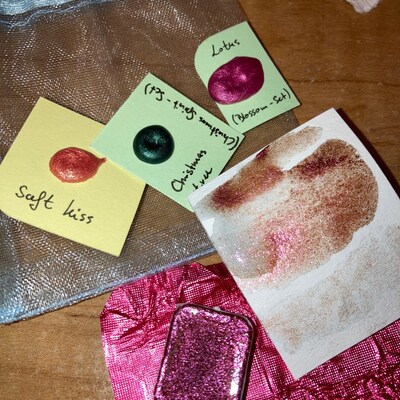 Elsa Watercolor Blue Disney Frozen Glitter Metallic - Etsy