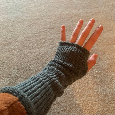 Mustard Long Wool Gloves Christmas Gift for Her Fall Fashion Gloves ...