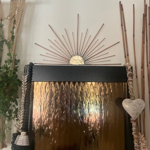 Abstract Metal Wall Art, Metal SUNBURST, Metal Sun, Abstract Art, Wall ...