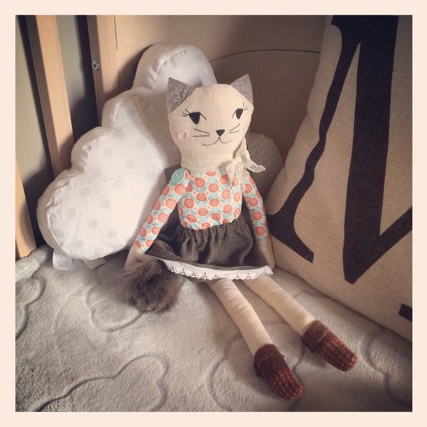 Sun Doll PDF Pattern Sewing Tutorial - Art Doll - English & Español - Etsy