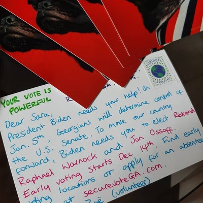 Postcards to Voters: exercise Your Right to Vote Election Reminder ...