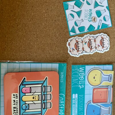 Test Tube Rack Bookmark, Science Pun Book Mark, Scientist Page Keeper ...